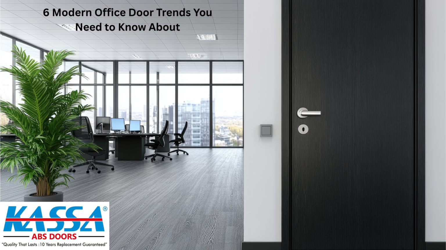 A Comprehensive Guide to Modern Office Doors Trends | Kassa